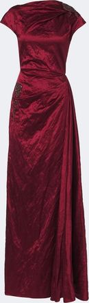 Erdem Verzierte Robe aus Satin
