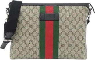 Gucci unisex, Pre-owned, Multicolore, Taille: ONE Size Sac bandouli&egrave;re vintage doccasion