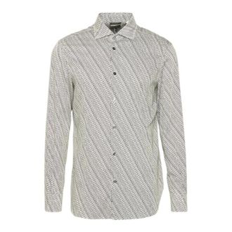 Emporio Armani Schwarze Casual Hemden 6R1C861Nmvzf085 - - Shirts - Herren - Schwarzk - XL