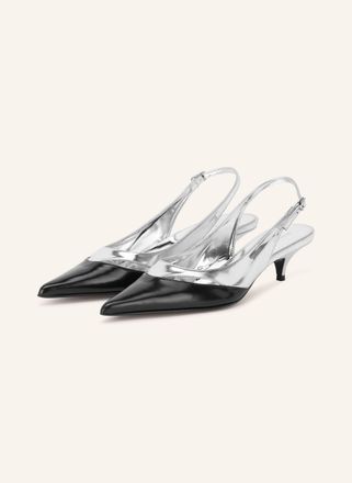 Proenza Schouler Slingpumps Slash schwarz