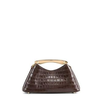 Elleme Sac &agrave; main Mini Boomerang en cuir