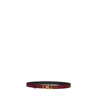 Ferragamo Wendbarer und verstellbarer Gancini-G&uuml;rtel - - Accessories - Damen - Rot - 90 CM