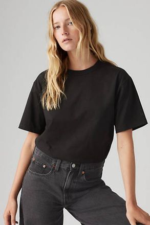 Levi's T Shirt Tabor - Femme - Noir / Anthracite Night - XS