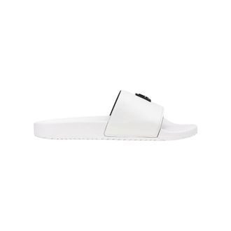 HUGO BOSS Homme, Chaussures, Blanc, Taille: 43 EU PVC Slide Sandal
