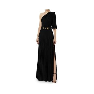 Elisabetta Franchi Langes One-Shoulder Maxikleid - - Dresses - Damen - Schwarzk - M