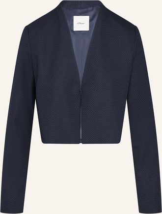 s.Oliver Black Label S.Oliver Black Label Kastenjacke blau