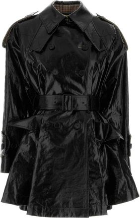 Chlo&eacute; Femme, Manteaux, Multicolore, Taille: 38 FR Manteau court d&eacute;quitation crois&eacute;