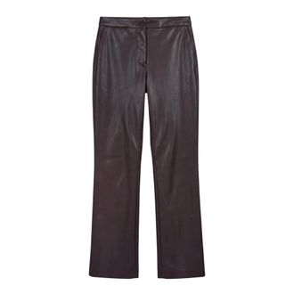 Jucca Femme, Pantalons, Brun, Taille: 36 FR Pantalon en cuir