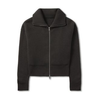 Axel Arigato Verve Strickjacke mit Rei&szlig;verschluss - - Knitwear - Damen - Grau - L