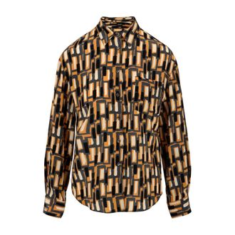 Aspesi Technische Steppjacke aus Taft - - Blouses & Shirts - Damen - Mehrfarbig - M