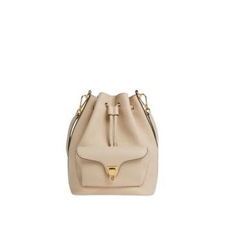 Coccinelle Femme, Sacs, Beige, Taille: ONE Size Beat Generation Bucket Bag