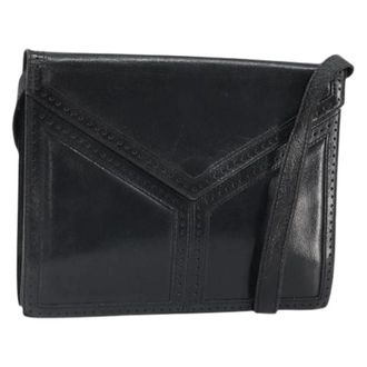 Saint Laurent Sac bandouli&egrave;re vintage Pre-owned - Femme - Pre-owned - Noir - Taille: ONE Size