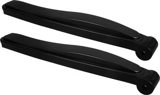 Hemobllo Veemoon 1 Paar Austauschbare Armlehnenpolster aus Kunststoff f&uuml;r Klappbare Strand und Liegest&uuml;hle Ergonomisch Gepolstert Geeignet f&uuml;r Outdoor Garten u