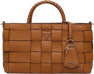 Guess Femme, Sacs, Brun, Taille: ONE Size Maylee Satchel