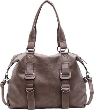 Generic RuiDay Sac &agrave; main vintage pour femme, Sac port&eacute; &eacute;paule Cuir, Sac Fourre Tout Grande capacit&eacute;, Sac bandouli&egrave;re en cuir souple pour Voyage Shopping Part