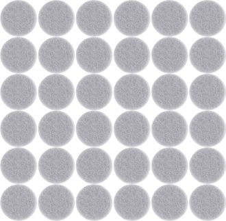 SOLUSTRE Hoement 100 St&uuml;ck Selbstklebende rutschfeste M&ouml;belgleiter aus Filzstoff 20X3mm Bodenschutz f&uuml;r Stuhl Tisch und Haushaltsger&auml;tef&uuml;&szlig;e Ger&auml;uschd&auml;mpfend un