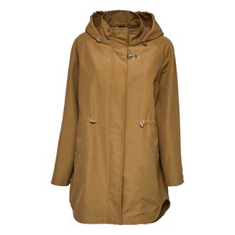 Fay Femme, Manteaux, Beige, Taille: 42 FR Parka Longue Non Doubl&eacute;e