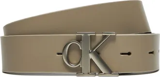 Calvin Klein Jeans Damengürtel Calvin Klein Jeans Mono Pl Rev Lthr Belt K60K612288 Braun