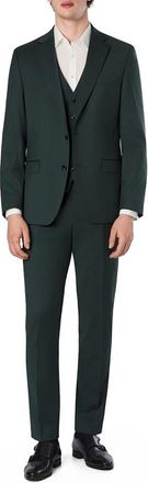 Digel Herren Anzug gr&uuml;n Schurwolle