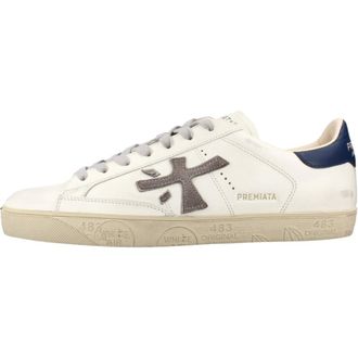 Premiata Homme, Chaussures, Blanc, Taille: 41 EU Steven Baskets