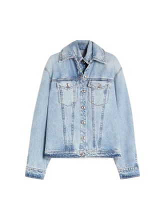 Sportmax Veste en jean deux pi&egrave;ces Sportmax bleu nuit