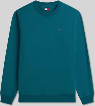 Tommy Jeans Regular Fit Sweatshirt aus Baumwoll-Mix