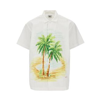 Obey Hyde cotton and linen shirt Man S