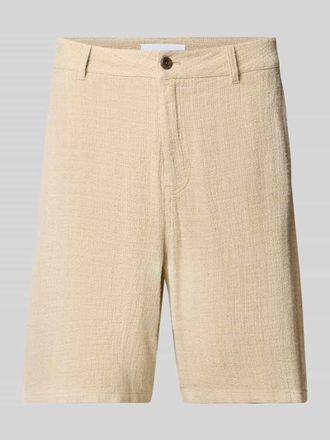 Les Deux Loose Fit Shorts aus Viskose-Leinen-Mix Modell Johnny