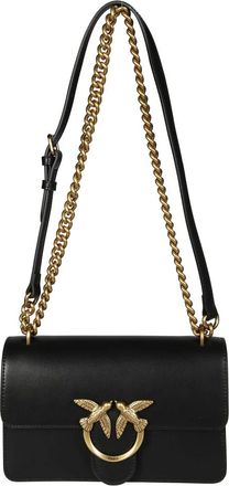 Pinko Pinko, Femme, Sacs, Noir, Taille: ONE Size Mini Nappa Love One Sac