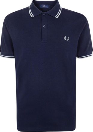Fred Perry Homme, Tops, Bleu, Taille: XL Polo Chemises
