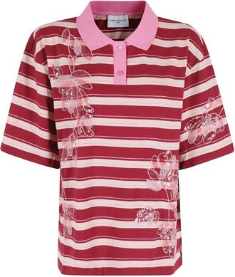Isabelle Blanche Femme, Tops, Multicolore, Taille: 38 FR Polo Ray&eacute;