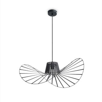 Paco Home Paco Home - Suspension led Salon Salle &agrave; Manger Chambre Lampe Suspendue Moderne &Eacute;l&eacute;gant Lampe &agrave; suspension - Noir, Schwarz (&Oslash;70cm) (de)