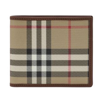 Burberry Porte-cartes Check - Homme - Accessoires - Beige - Taille: ONE Size