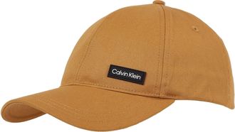 Calvin Klein Herren Cap Essential Patch Basecap, Braun (Natural Khaki), Onesize