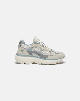 Timberland Hazel Lane Sneaker f&uuml;r Damen in Beige/Hellblau, Damen, Beige, Gr&ouml;&szlig;e