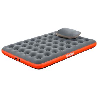 Bestway Doppelluftbett Roll & Relax mit Kissenpumpe 203 x 152 x 22 cm