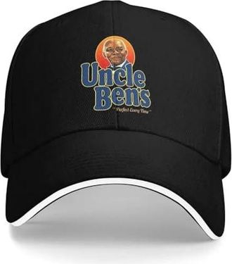 Generic Casquette dHomme, Casquette Rice Breathable Design de lOncle Ben Casquettes de Sport f&eacute;minines Cadeau &eacute;t&eacute; 2025