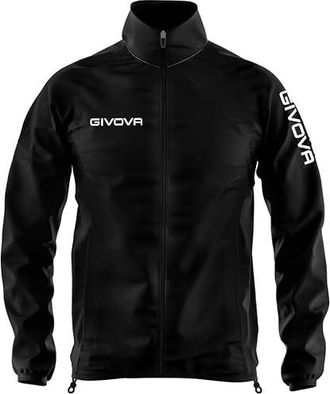 Givova Win Rain Jacket Wind, Noir, L Mixte