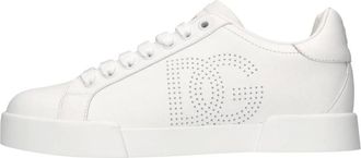 Dolce & Gabbana Femme, Chaussures, Blanc, Taille: 41 EU Baskets Portofino Light