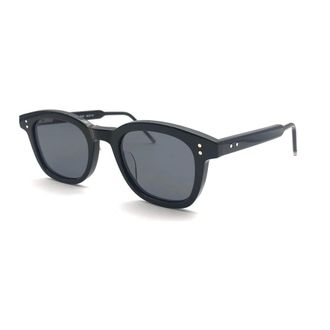 Thom Browne Schwarze Sonnenbrille Ss24 International Fit - - Accessories - Herren - Schwarzk - 48 MM