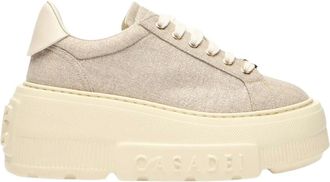 Casadei Femme, Chaussures, Beige, Taille: 37 1/2 EU Nexus Solar Eclipse Baskets