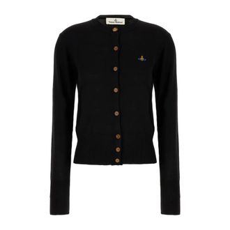 Vivienne Westwood Femme, Pulls, Noir, Taille: 42 FR Bea Cardigan