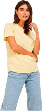 Jack & Jones Damen T-Shirt Jjxx Jxanna Ss Reg Every Small Logo Tee Noos, Sunlight/Print:hemp Jjxx Logo, XS
