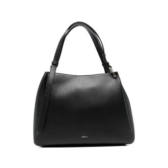 Furla Nuvola Grained-leather Tote Bag