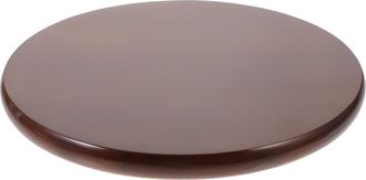 NUOBESTY LOLIPPYY Runder Holzhocker Sitzplatte Ersatzteil aus Robustem Gummibaumholz Stabile Sitzfl&auml;che f&uuml;r K&uuml;chen Bar Esszimmerhocker Einfach zu Montieren Nat