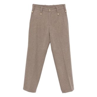 Paura Kyros Classic Pant - Homme - Pantalons - Brun - Taille: M