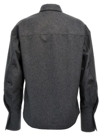 The Attico Eliza Shirt - Charcoal