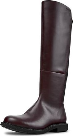 Camper Femme Neuman K400248 Bottes Hautes au Genou, Marron fonc&eacute; 005, 41 EU