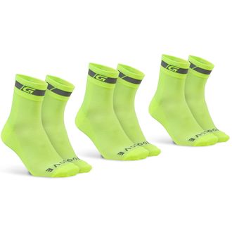 GripGrab Classic Regular Cut 1er und 3er Set Sommer Fahrradsocken Rennrad Mountainbike Indoor Cycling Radsport Socken