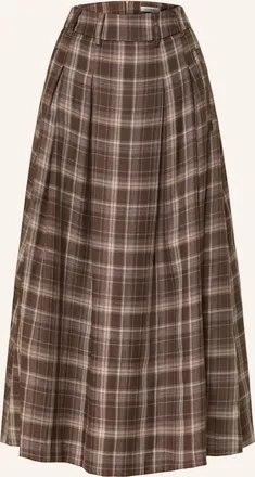 Co'Couture Cocouture Faltenrock Dagnycc braun